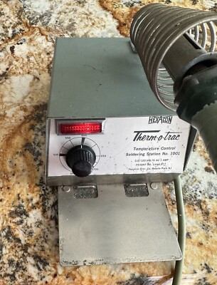 Hexacon Therm-o-trac Temperature Control Soldering Station Model 1001 W ...