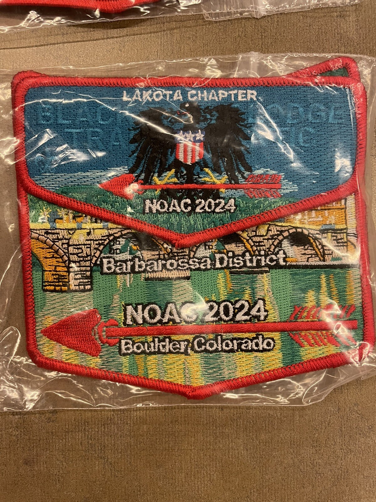 2024 NOAC-Lodge 482 Black Eagle Transatlantic Council 2pc | eBay