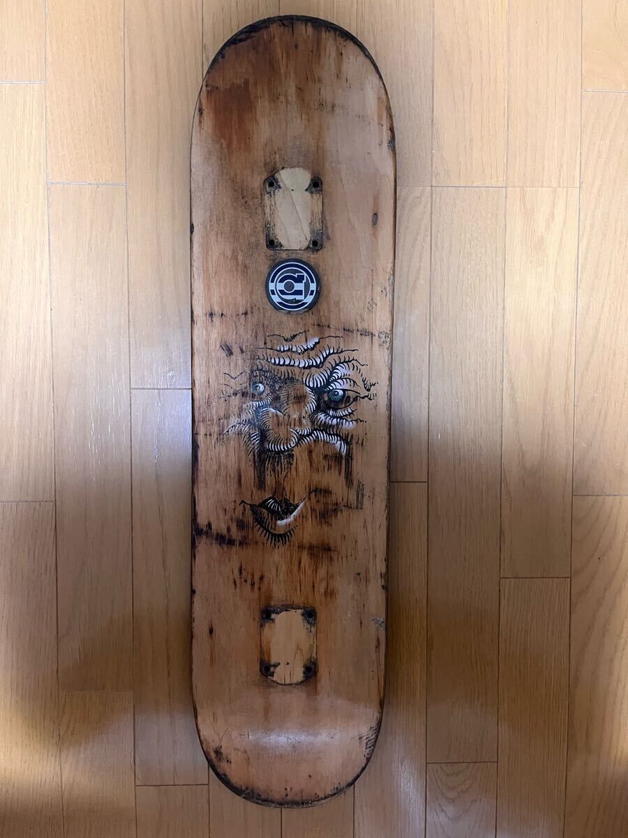 Girl Skateboard 1990s Initial Eric Koston Model Deck Vintage Girl Skateboard 1990s Initial Eric Koston Model Deck Vintage