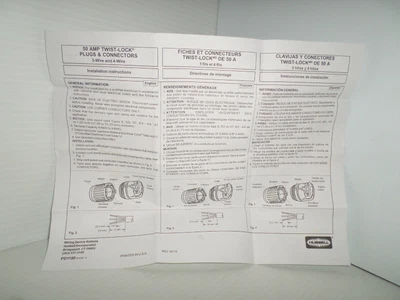⭐NEW IN BOX⭐ Hubbell CS8364C 50-Amp | Grelly USA