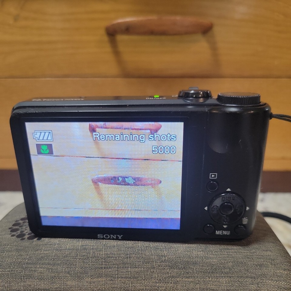Sony Cyber-shot DSC-H55 14.1MP Digital Camera - Black 4905524672091| eBay