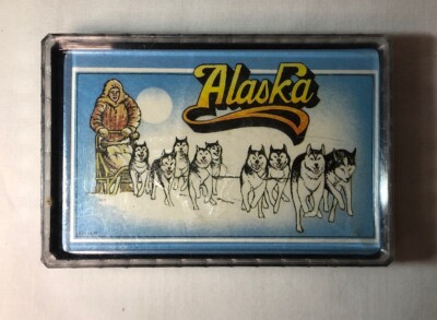 Vintage State of Alaska Playing Cards Factory Sealed - Made In British ...