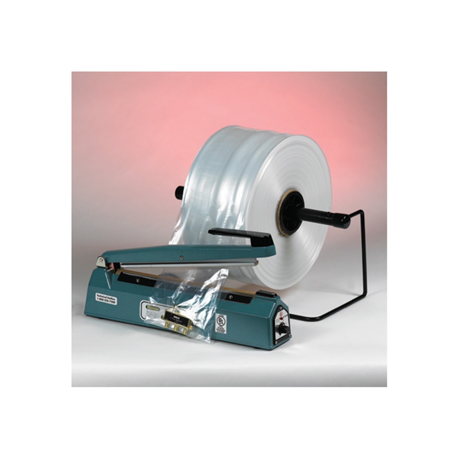 2" x 2150' Clear Poly Tubing Tube Plastic Bag Polybags Custom Bags on a ...