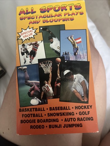 All Sports Spectacular Plays & Bloopers (VHS, 1997) Vintage | eBay