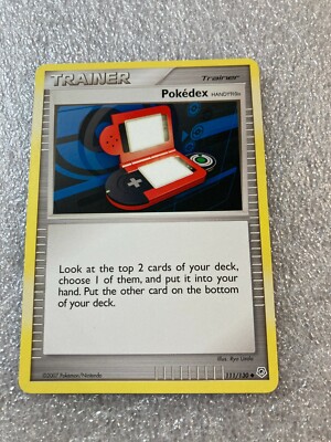 Pokedex - 111/130 Uncommon Regular 2008 Pokemon Diamond Pearl~ L-51 | eBay
