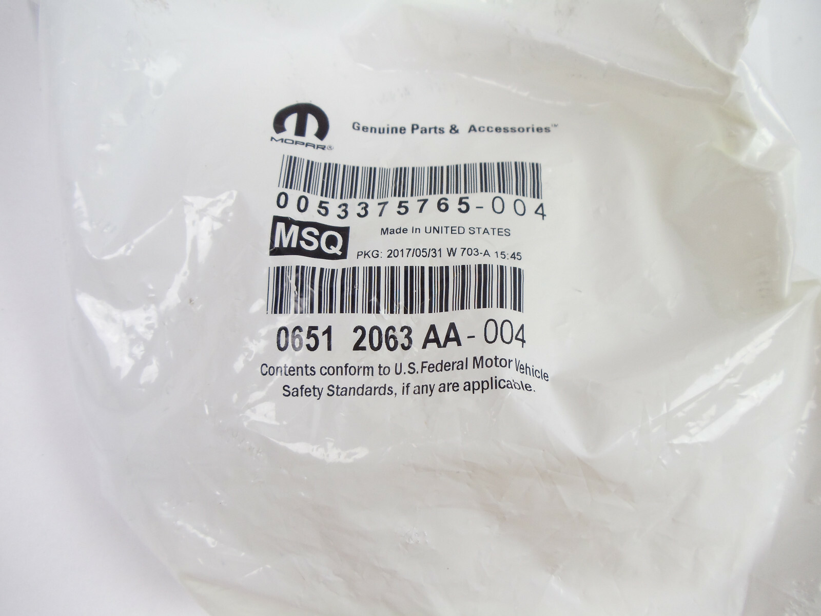 MOPAR 06512063AA Bolt for sale online | eBay