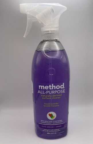 Method All Purpose Surface Cleaner French Lavender 28 FL Oz Cuts Grease ...