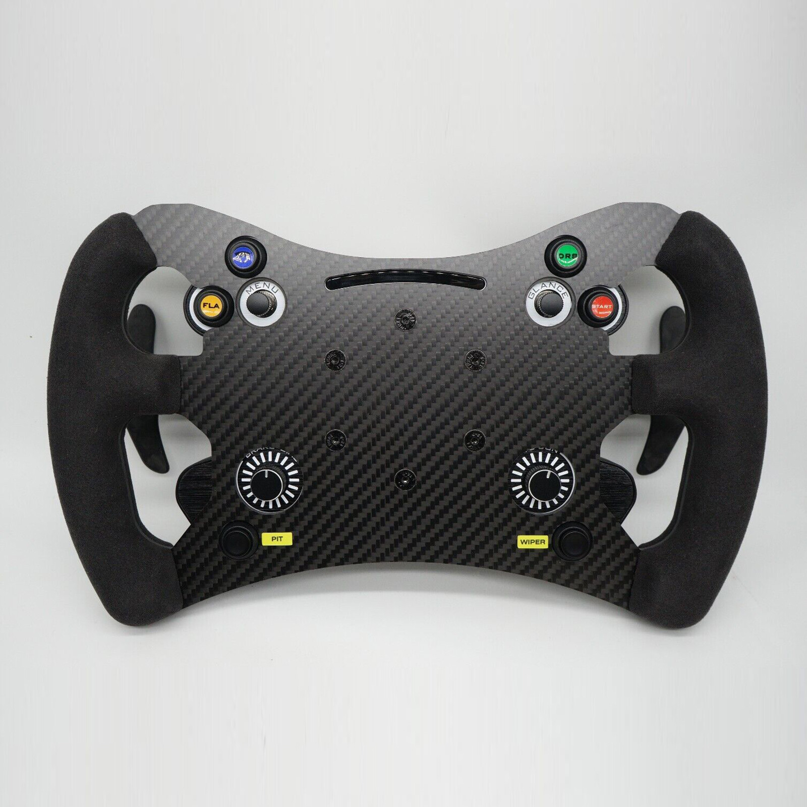 Carbon Fiber Racing Steering Sim Wheel Attachment for MOZA CS GT3 ...