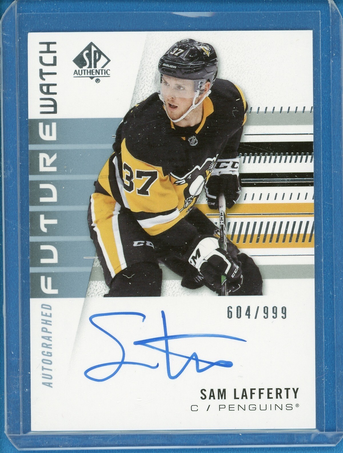 2019/20 SP AUTHENTIC Sam Lafferty FUTURE WATCH AUTO ROOKIE RC /999 ...