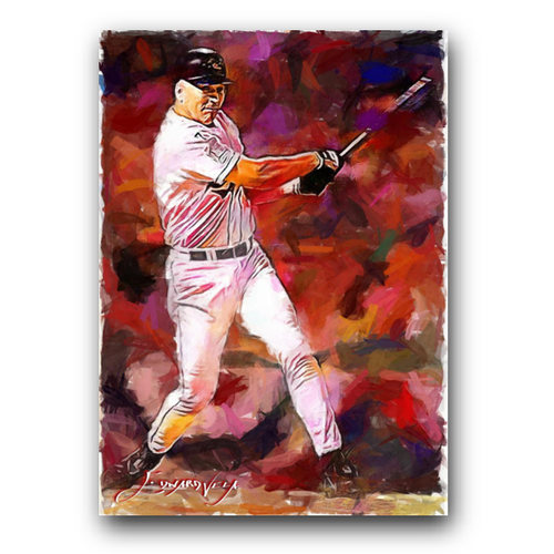 Cal Ripken Jr #53 Art Card Limited 34/50 Edward Vela Signed (Baltimore ...