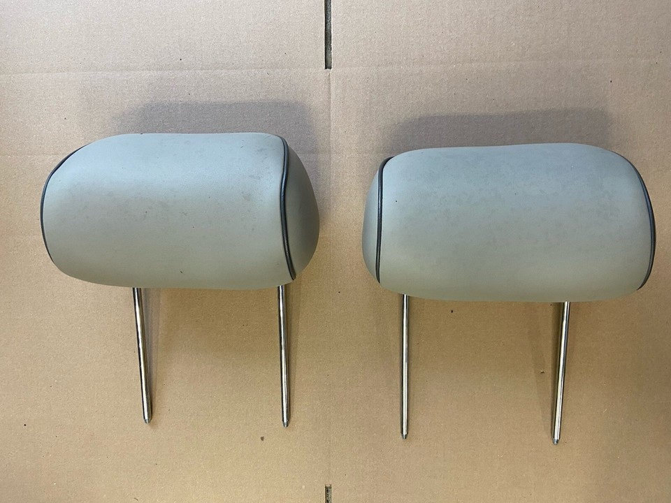 2003 - 2009 Lincoln Town Car Designer Back Seat Head Rest Set Gray ...