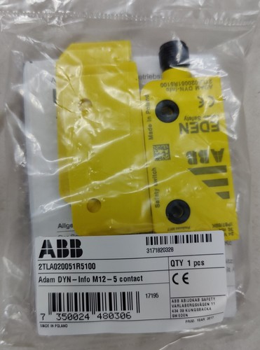 New In Box ABB 2TLA020051R5100 Adam Safety Sensor Unit Fast Shipping | eBay