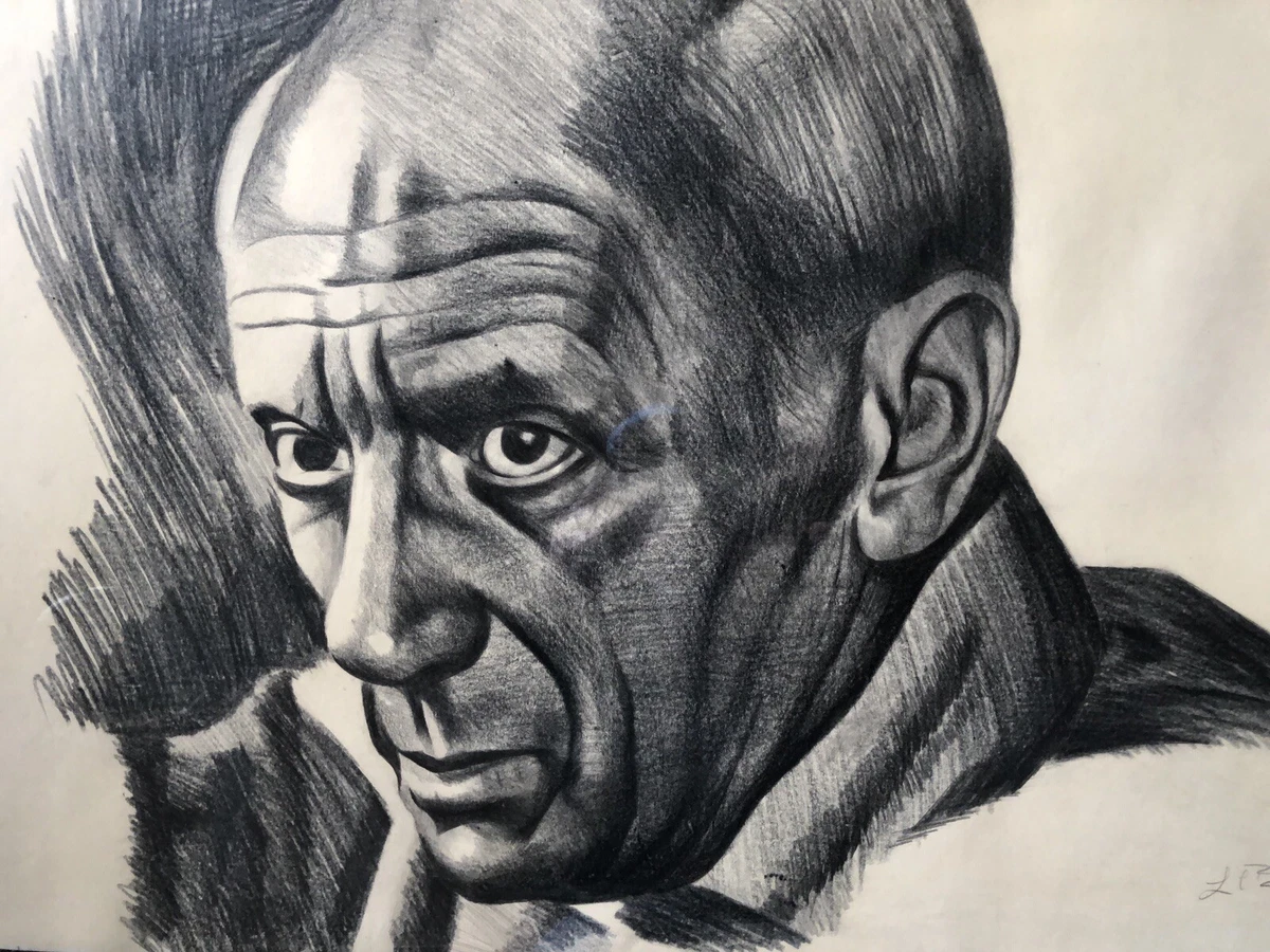 Picasso Portrait Drawing