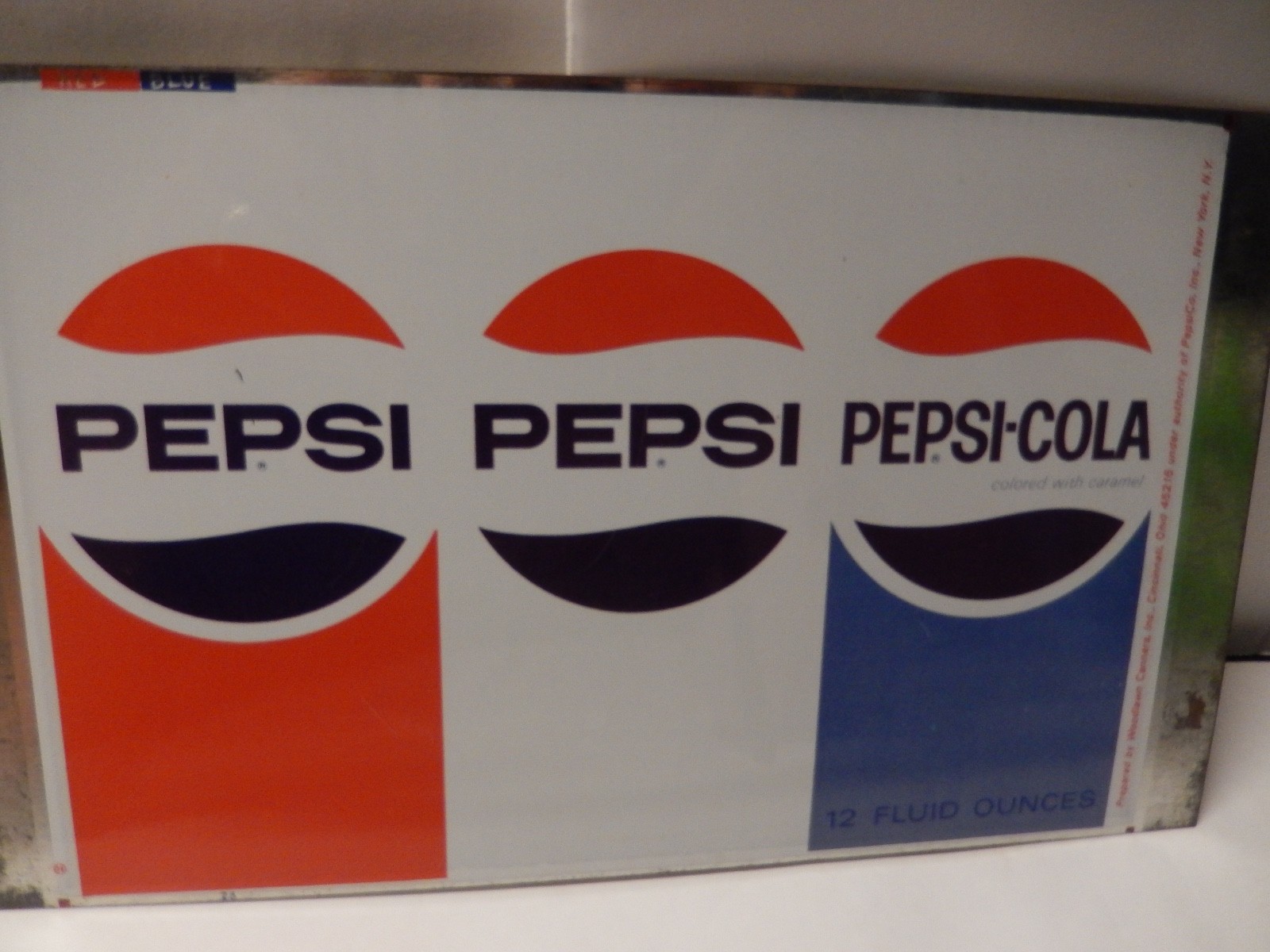 UNUSED Aluminum PEPSI 12z Can Outside Wrap - Pepsi-Cola Soda Pop | eBay