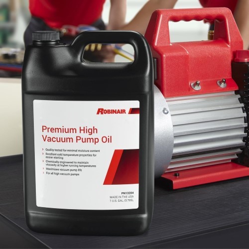 RobinAir 13204 Premium High Vacuum Pump Oil Gallon Bottle Case of 4 | eBay