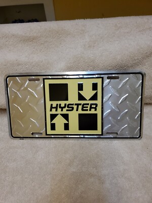 HYSTER LICENSE PLATE TAG | eBay