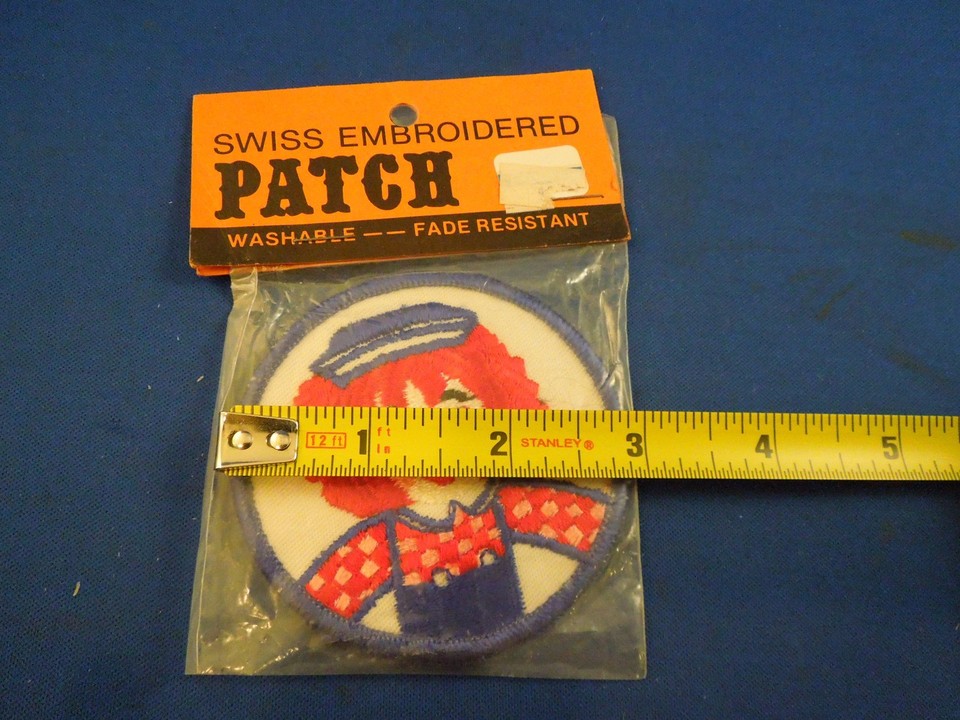 Vintage Retro Raggedy Andy Sew On Patch- Trucker Hat, Jacket Style #2 ...