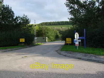 Photo 6x4 Entrance to Gale Common ash disposal site. Whitley Bridge ...