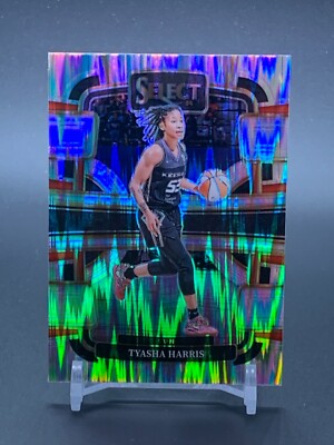 2024 Panini Select WNBA Silver Flash Prizm #31 TYASHA HARRIS ...