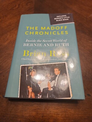 The Madoff Chronicles Book Signed By ABC News Correspondent Brian Ross ...