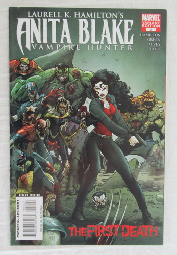 Anita Blake Vampire Hunter #2 Marvel Zombies Variant Cover Marvel ...
