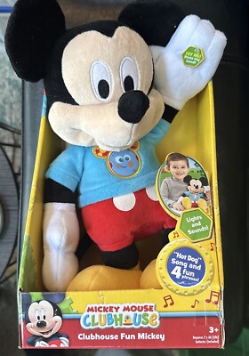 Disney Junior Mickey Mouse Clubhouse Fun Mickey Mouse Talking Singing ...