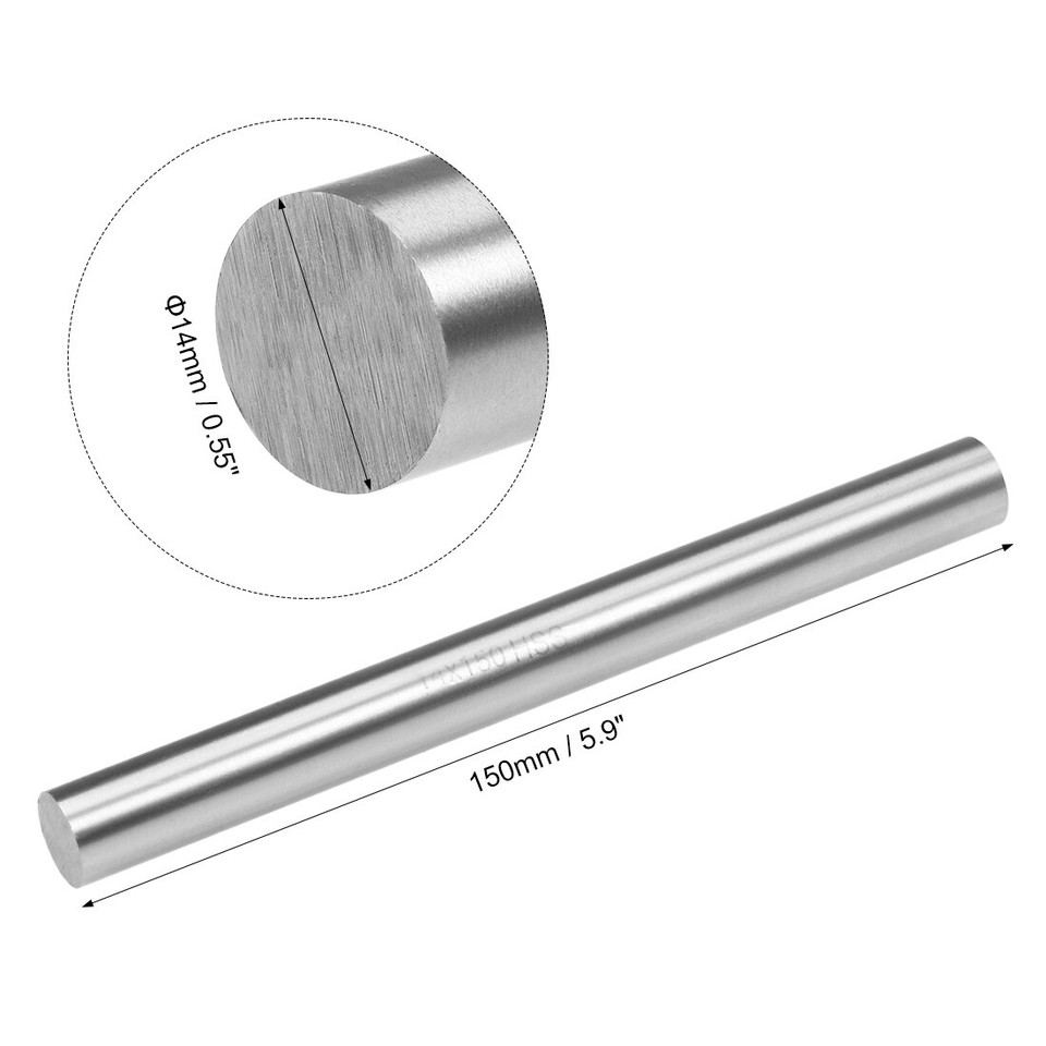 14mm Round Steel Rod HSS Lathe Bar Stock Cylindrical Pin 150mm | eBay