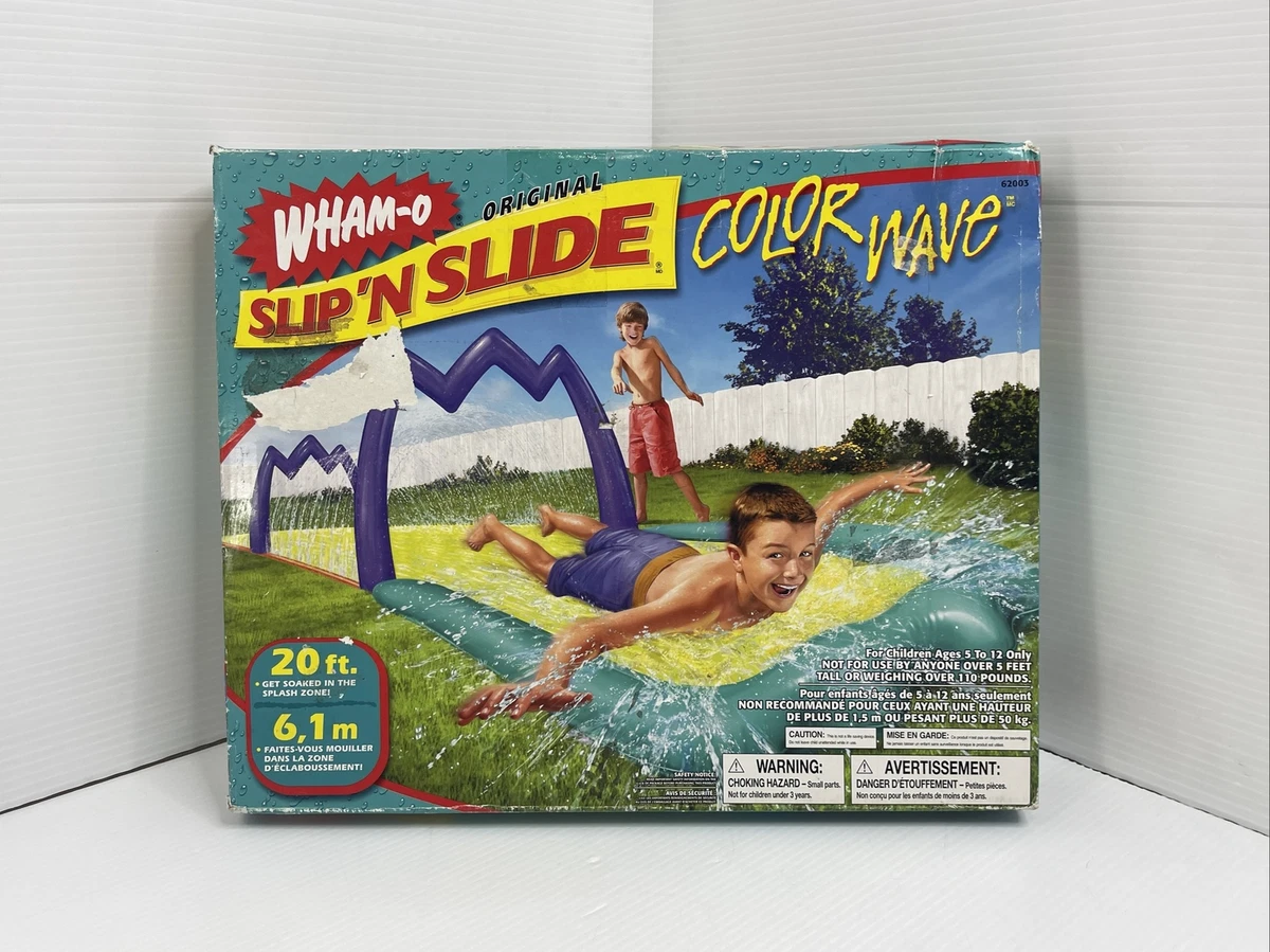 Water Slides For Kids Backyard Wham-O Slip 'N Slide Surf Rider Double ...