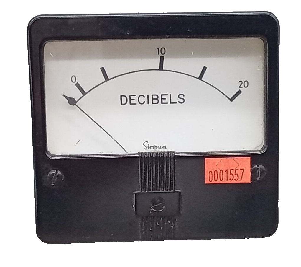 Analog Db Meter