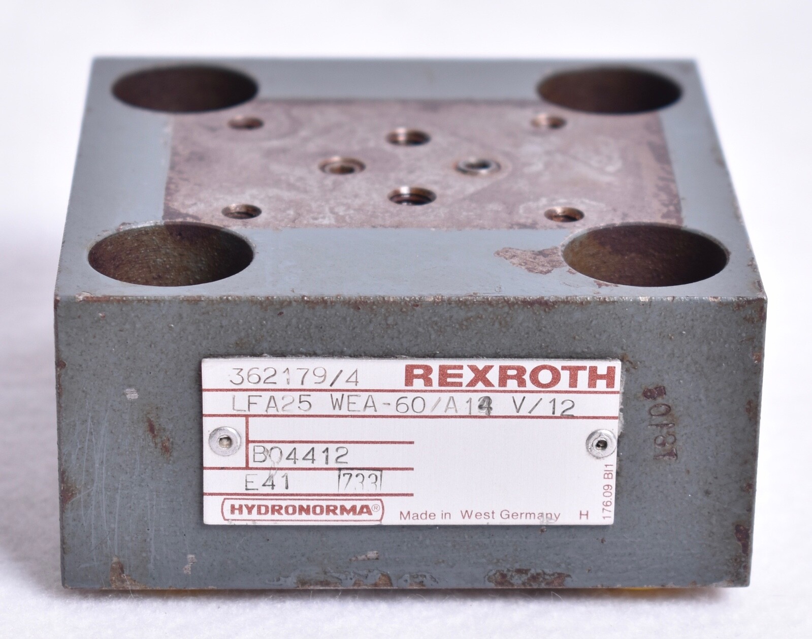 Rexroth Hydraulic Valve. LFA25 WEA-60/A14 V/12 | eBay