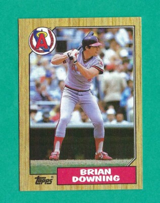 1987 Topps Baseball - Brian Downing #782 Angels | eBay