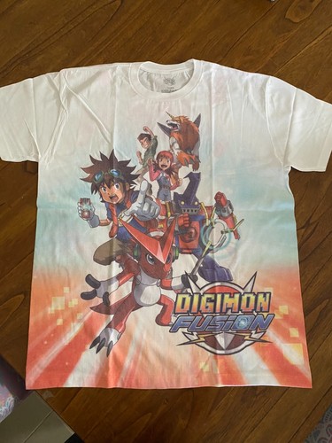 ANIME 'Digimon Fusion' Tshirt Brand New | eBay Australia