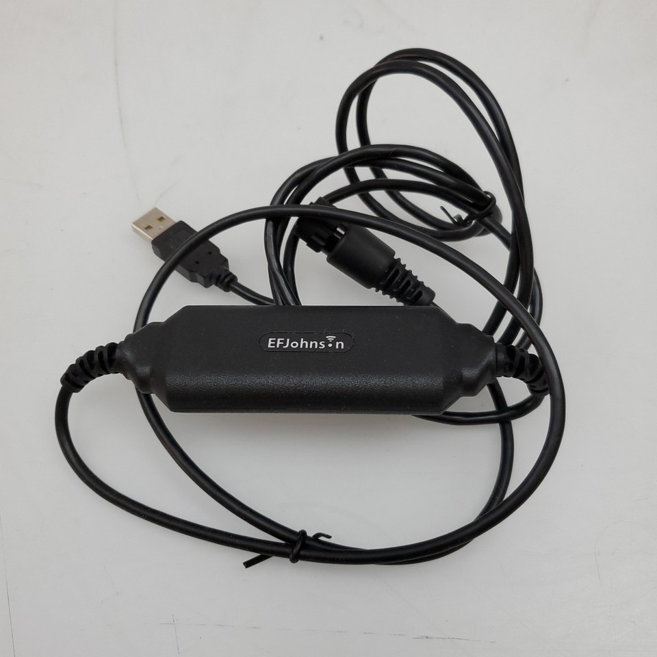 EF Johnson USB Programming Cable Mobile USB LF10 12-Pin Connector 023 ...