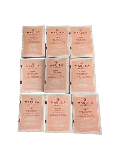 Marula Pure Beauty Oil Light Hair Treatment & Styling Oil 1ml/.03floz ...