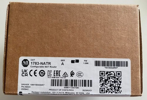 New Sealed Allen Bradley 1783-NATR SER A Configurable Nat Ethernet ...
