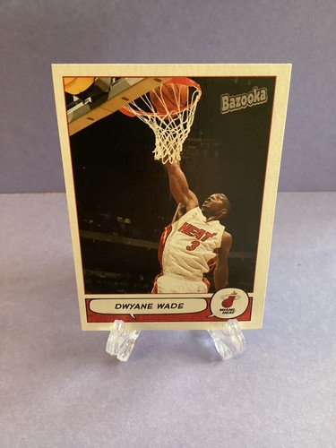 2004-05 Bazooka Mini #20 Dwyane Wade Marquette Miami Heat HOF 2nd Year ...
