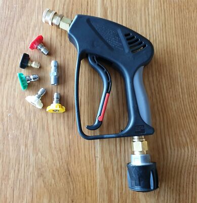 Karcher K Series DELUXE Swivel Quick Release Short Trigger Gun with 5 ...