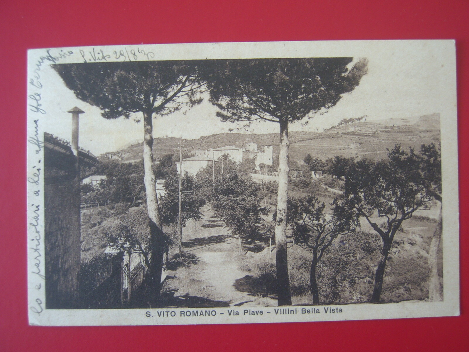 LAZIO : S.VITO ROMANO (RM) VIA PIAVE - VILLINI BELLA VISTA VIAGGIATA ...