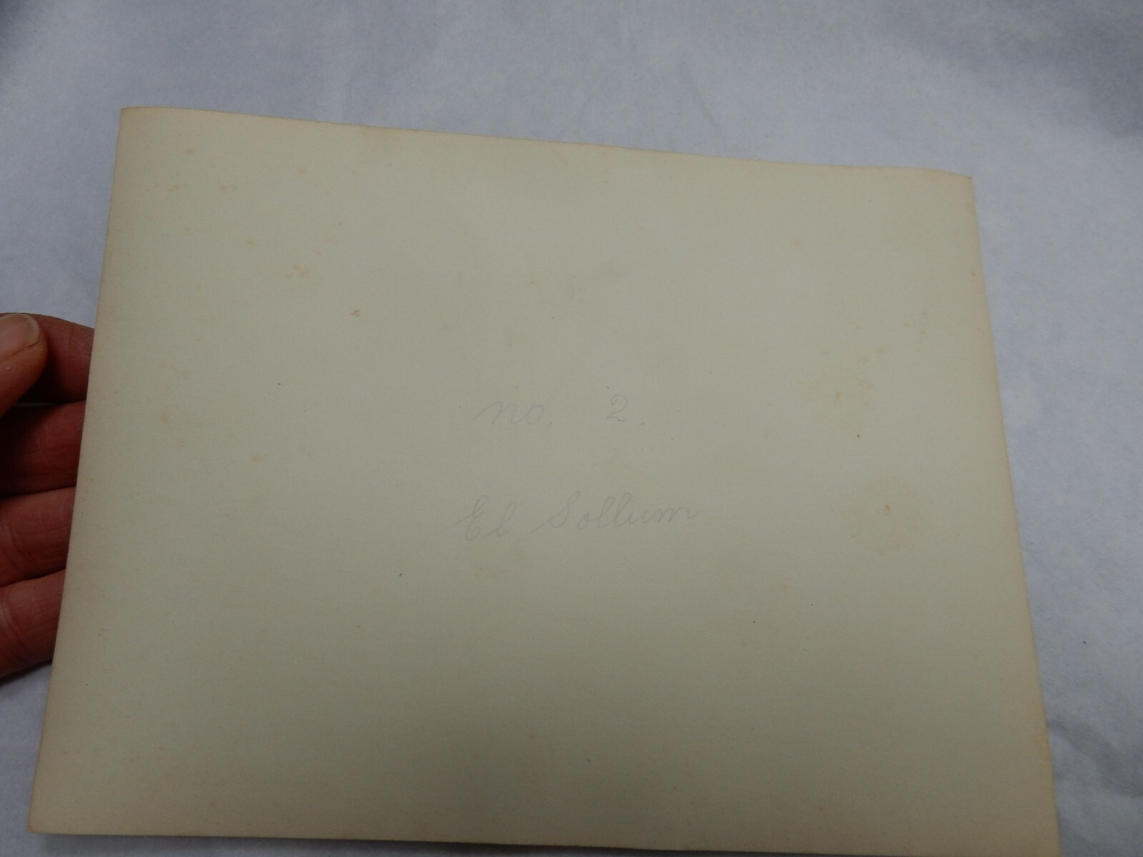 Sallum or Sollum Egypt / Libya 1931 RAF PHOTOGRAPH 20 X 6 CM ORIGINAL ...