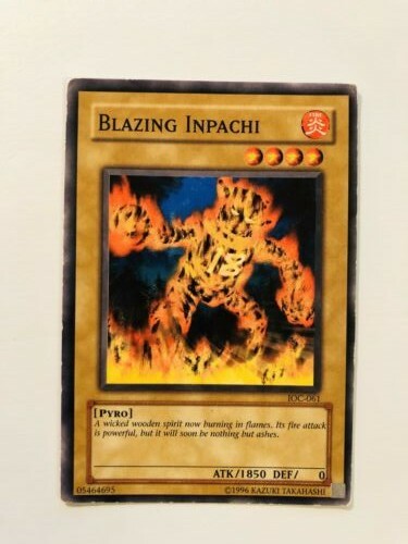 Yu-Gi-Oh Karte *Blazing Inpachi* IOC-061 Common Englisch Invasion of ...