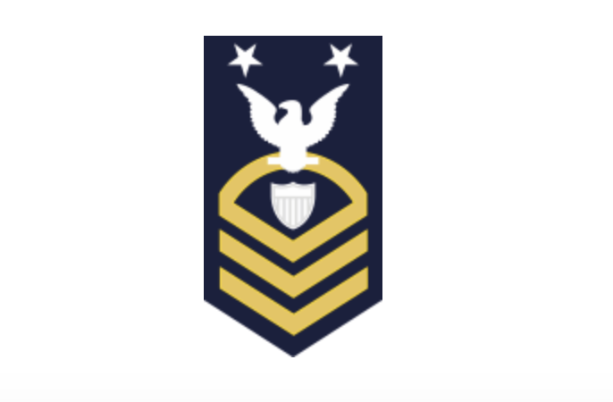 4" coast guard e-9 mcpo master chief petty officer sticker decal usa ...