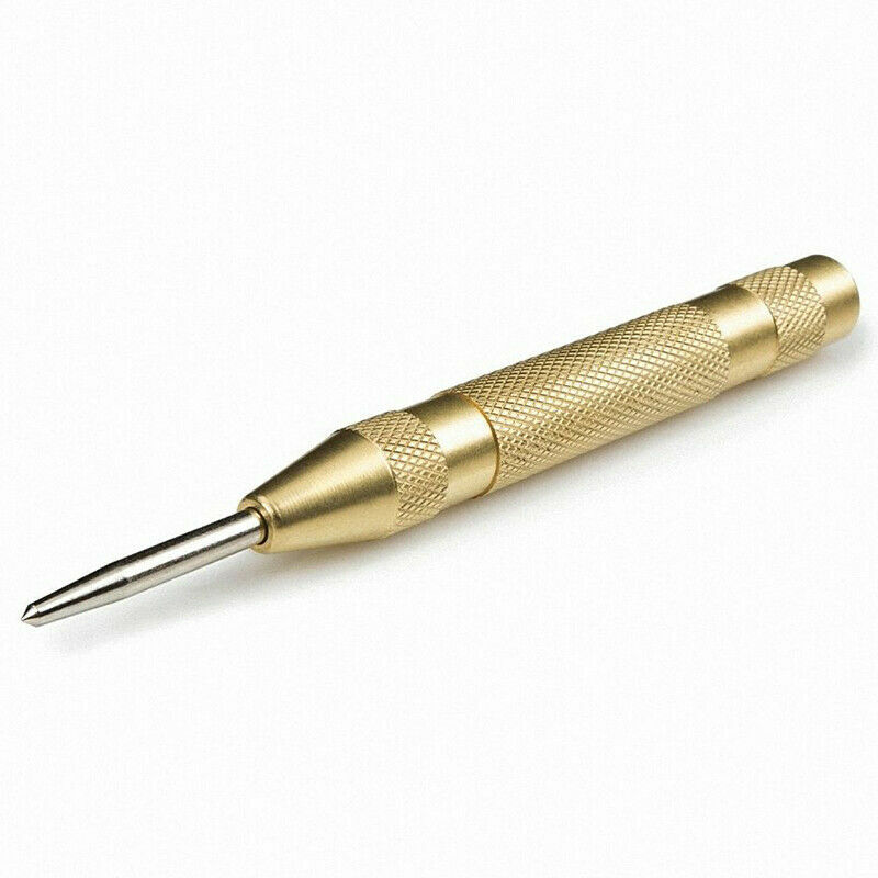 5'' Automatic Center Pin Punch Strike Spring Loaded Marking Starting ...