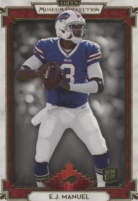 2013 Topps Museum Collection - EJ Manuel #87 Ruby /50 (RC) for sale ...