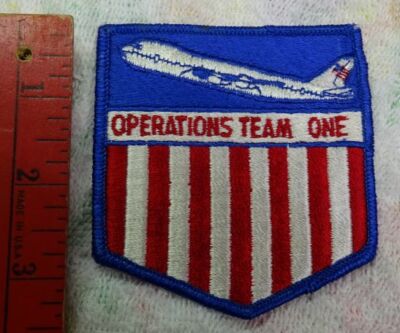 ** RARE - NATIONAL EMERGENCY AIRBORNE COMMAND POST - TEAM ONE patch ...