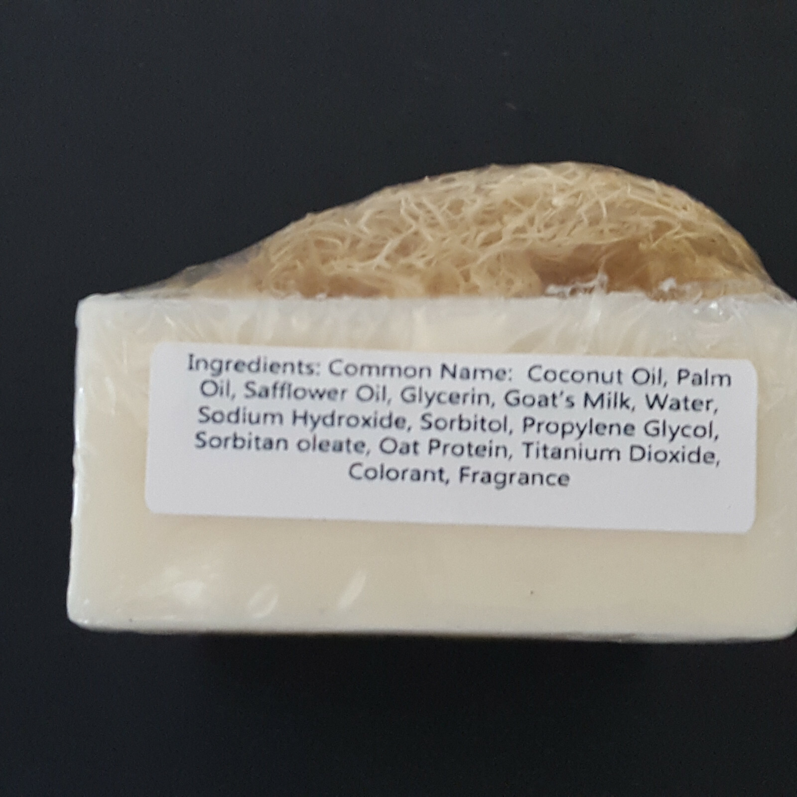 Handmade Luffa Embedded Soap Lovespell Loofah Loofa Lufa Goats Milk USA ...