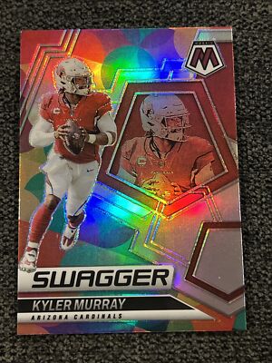 2022 Mosaic Kyler Murray Swagger Silver Prizm #SW-6 Arizona Cardinals ...
