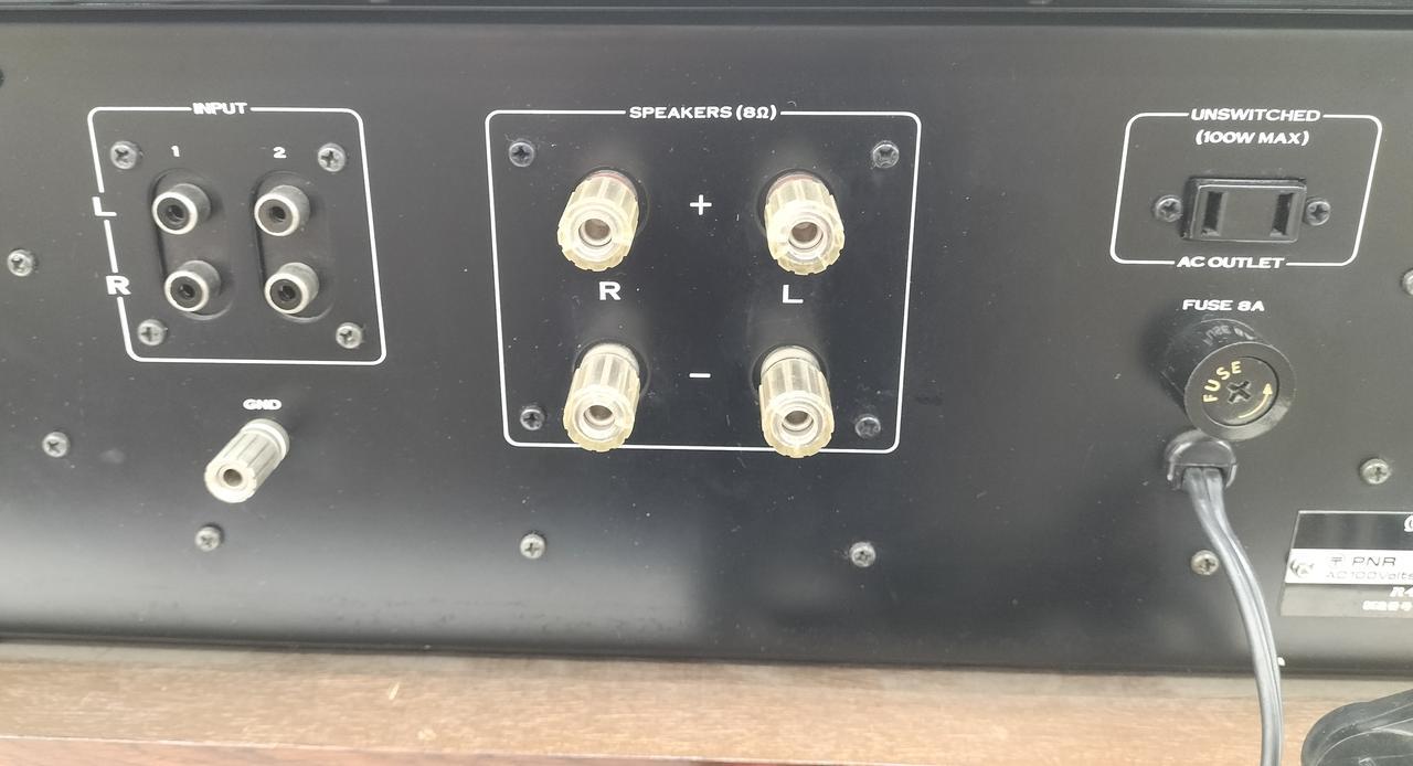 PIONEER Power Amplifier EXCLUSIVE M4 Stereo 50W+50W(8Ω) 3HZ～60KHZ Body ...