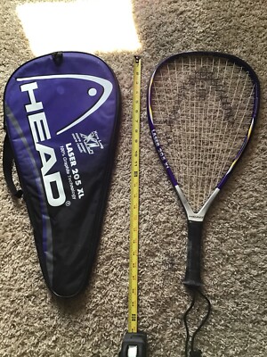 Head Laser 205 XL Graphite Racquetball Racquet With Case | eBay