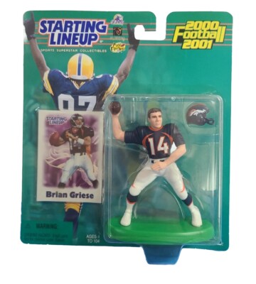 BRIAN GRIESE Denver Broncos NFL Starting Lineup 2000-2001 Action Figure ...