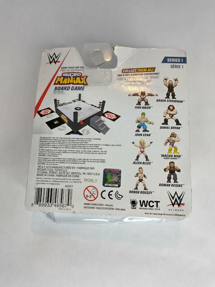 WWE Micro Maniax Series 1 Braun Strowman Game Piece Figure | eBay